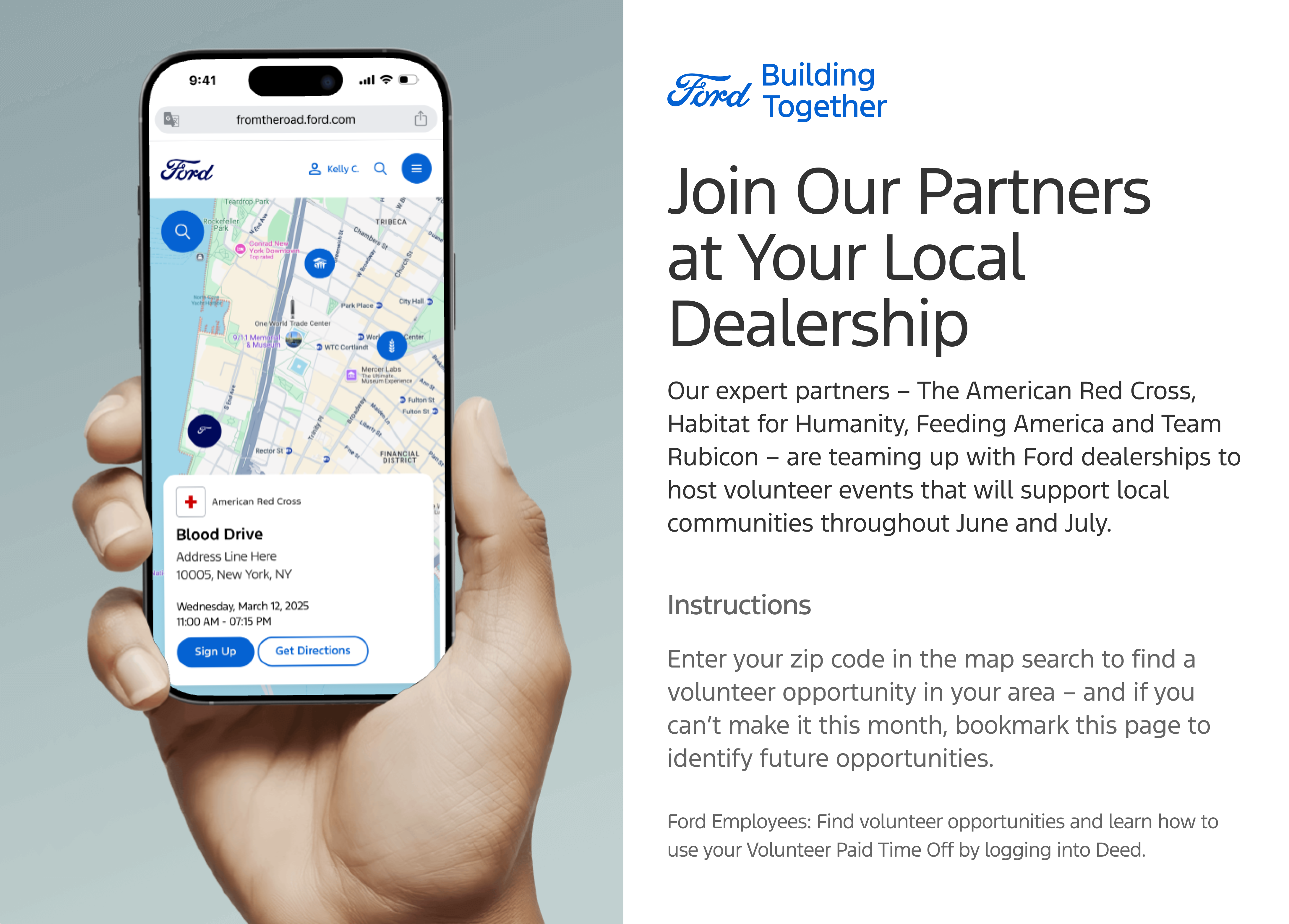 Ford Building Together: Join Our Partners at Your Local Dealership